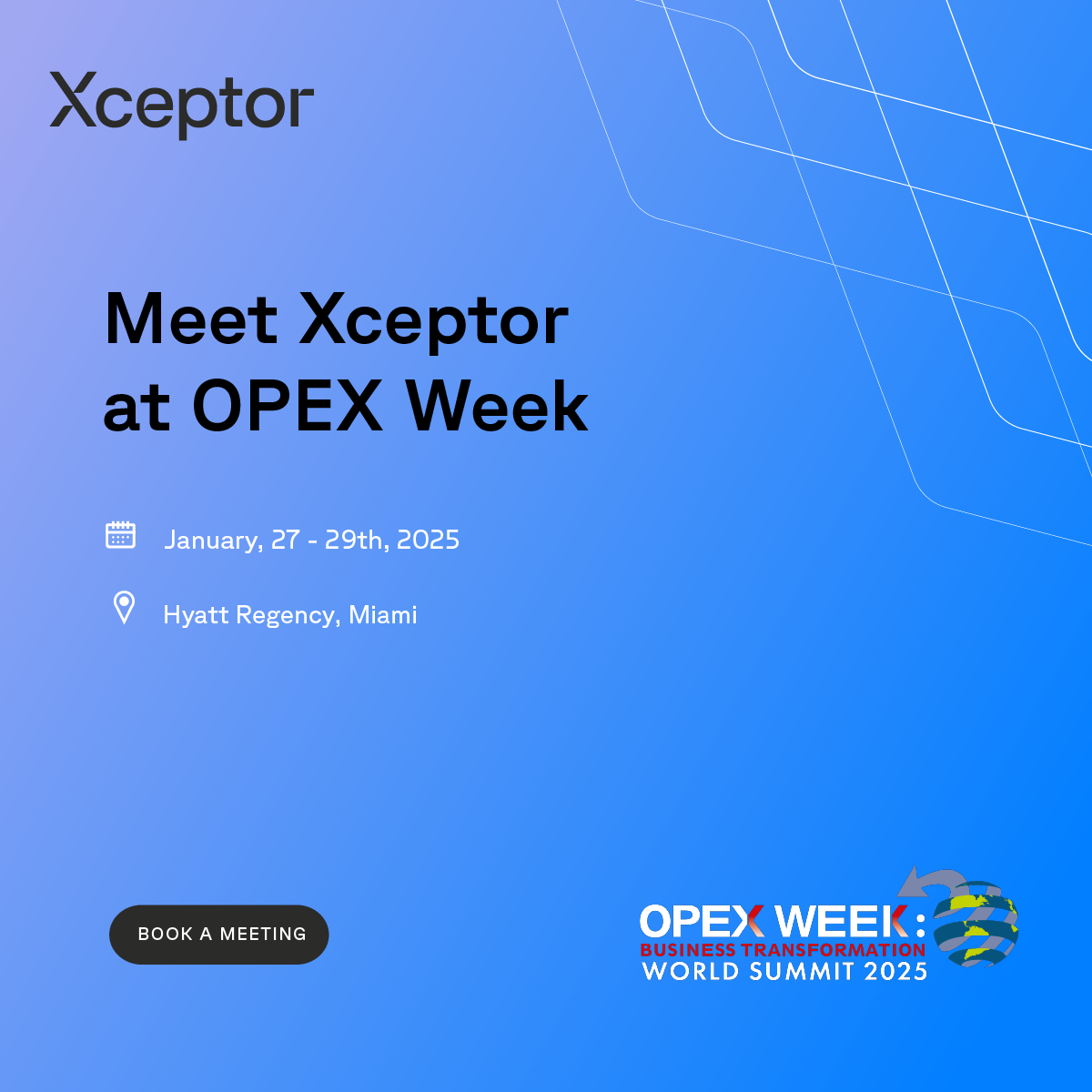 OPEX Business Summit | Xceptor
